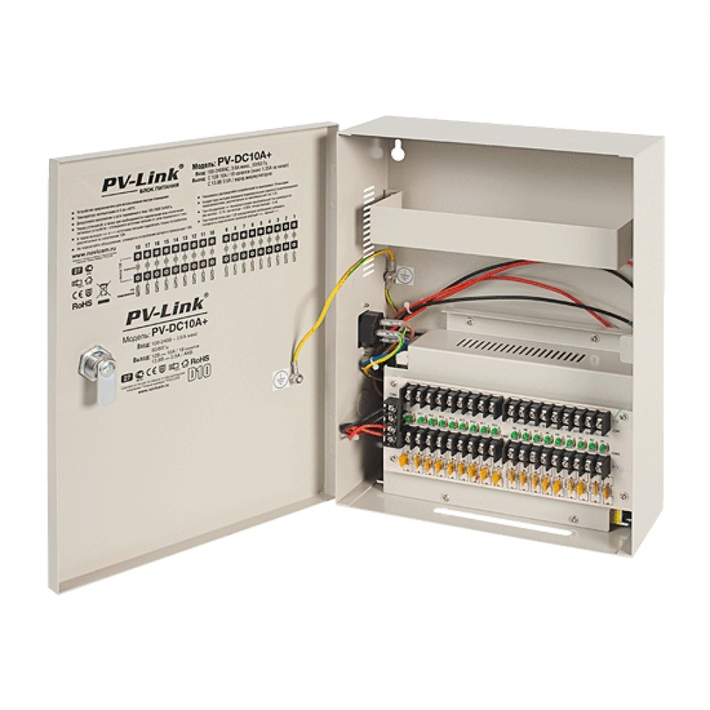 Блок питания PV-Link PV-DC10 A+ DIN - купить по цене 6734 руб в Санкт ...